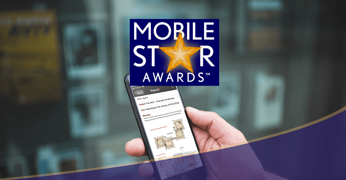 Regroup Mass Notification Wins 2020 Mobile Star Awards | Regroup Mass ...
