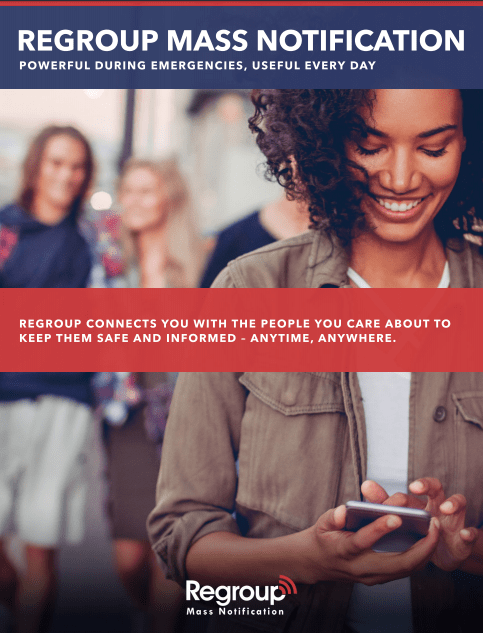 Download Thank You - Regroup Mass Notification