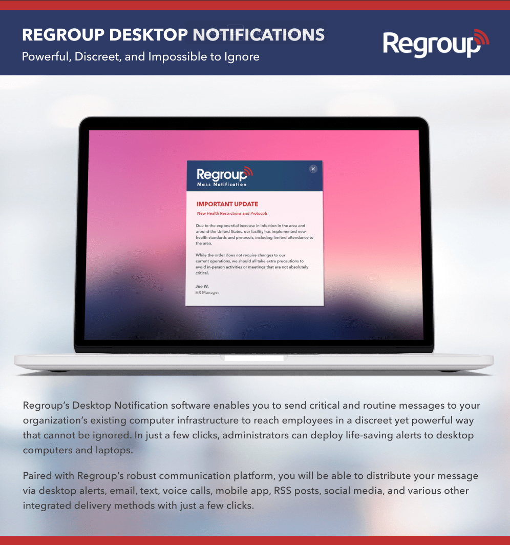 Solutions - Regroup Mass Notification