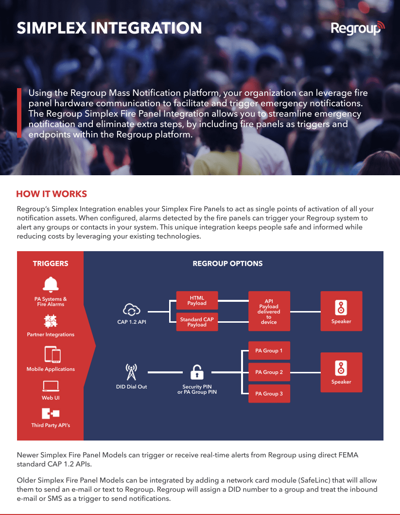 Solutions - Regroup Mass Notification