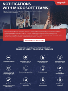 Products - Regroup Mass Notification