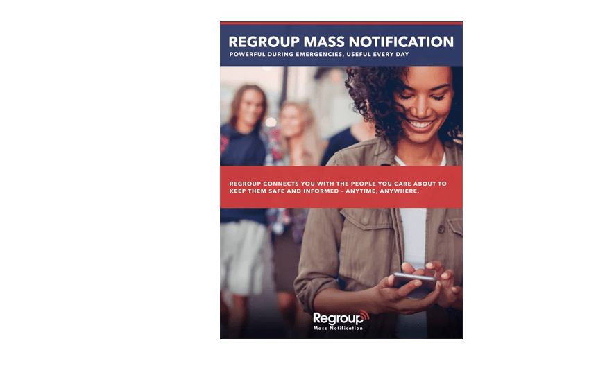 Download Thank You - Regroup Mass Notification