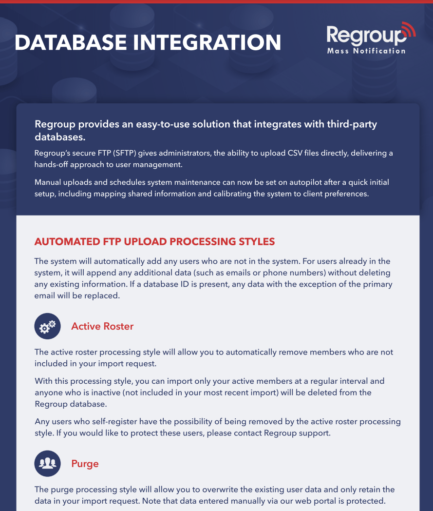 Solutions - Regroup Mass Notification
