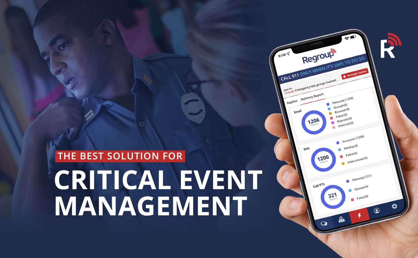 Critical Event Management Software - Regroup Mass Notification