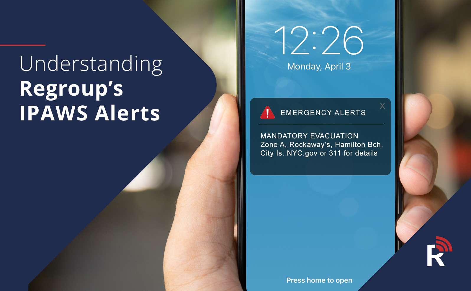 Understanding Regroup’s IPAWS Alerts